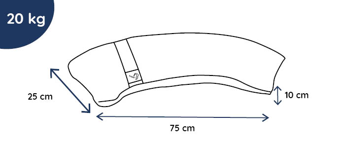 Heavy Duty Weight bags for Cantilever or trampoline from Baser